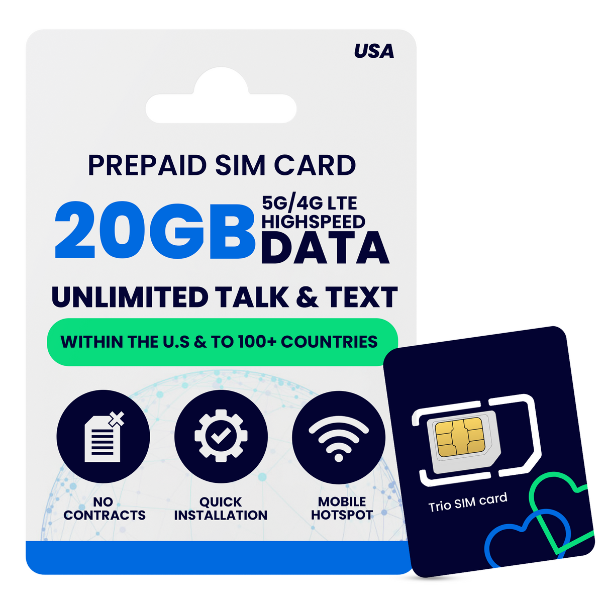 Lyca Mobile Prepaid SIM Card $39 Plan for Cell Phones, 20GB High Speed ...