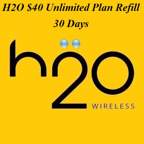 H2O $40 Plan Refill / Top-Up – JZN Market